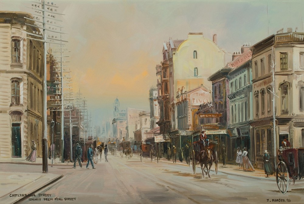 John Hansen. Working 1980s Australia - Prices of Art at Auction