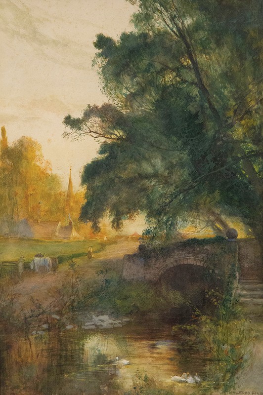 Frederick Hines. 1860-1930 - Works in Past Sales
