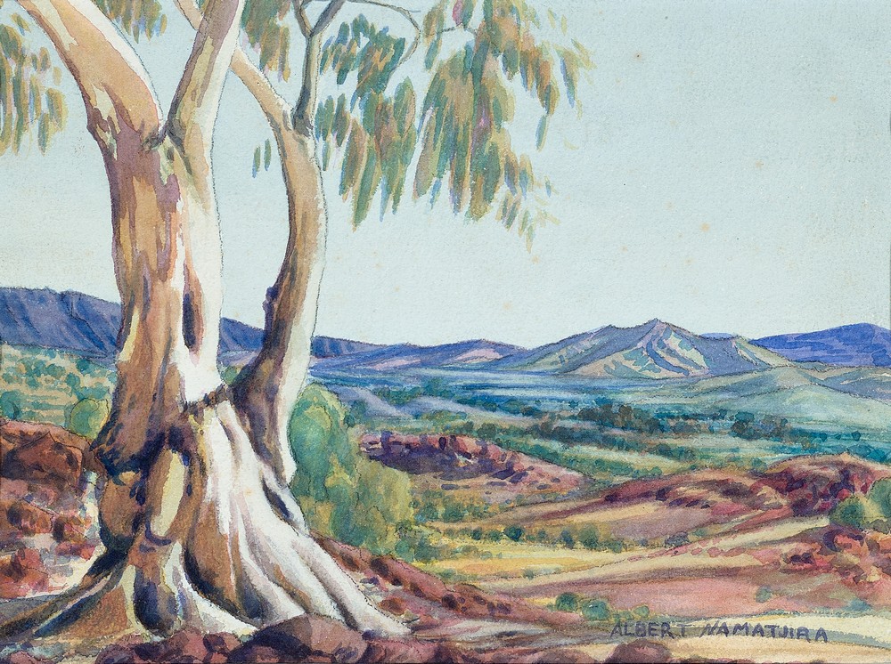 Albert Namatjira. 1902-59 Australia (Aboriginal) - Works in Past Sales