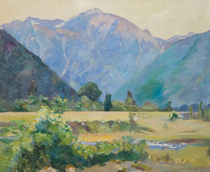 Cecil Fletcher Kelly. 1879-1954 New Zealand - Works in Past Sales