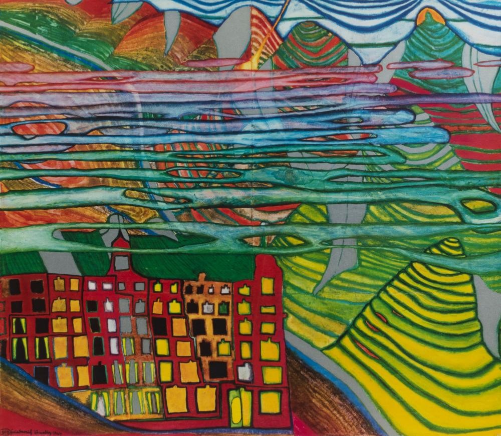 Friedrich Stowasser Hundertwasser, After. - Works in Past Sales