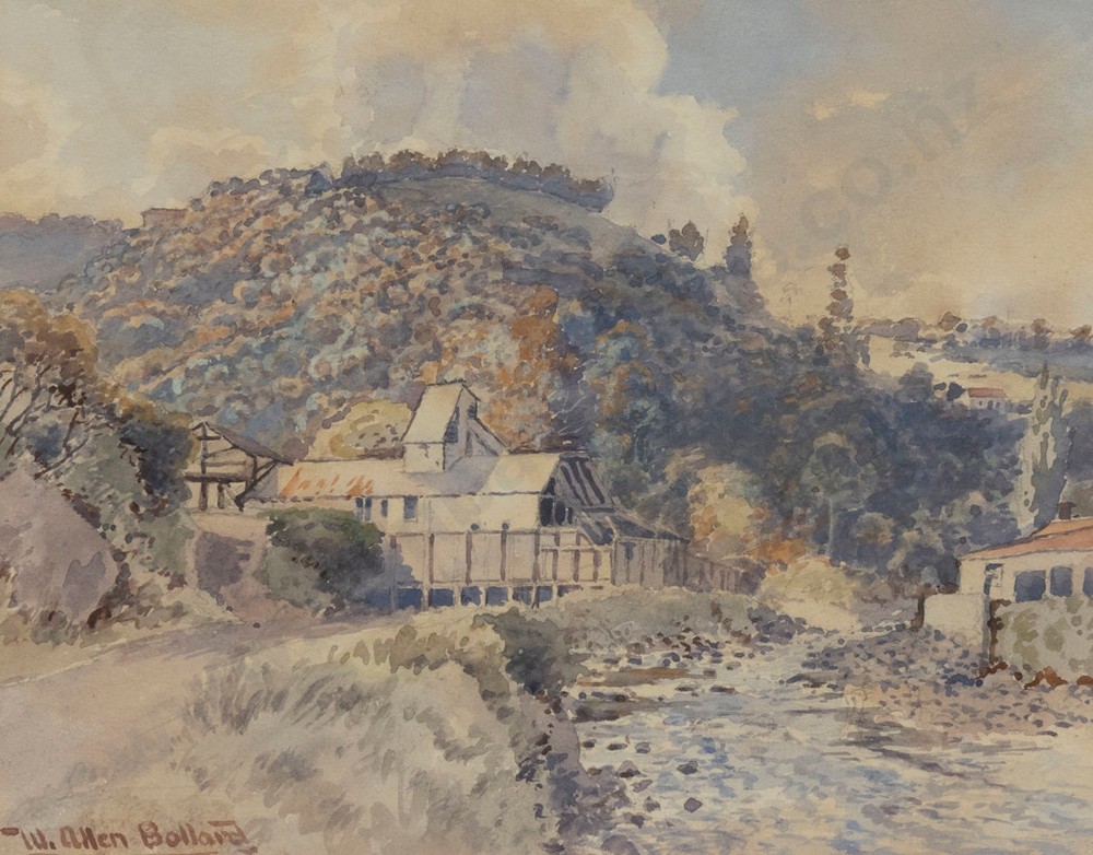William Allan Bollard. 1869-1943 New Zealand - Works in Past Sales