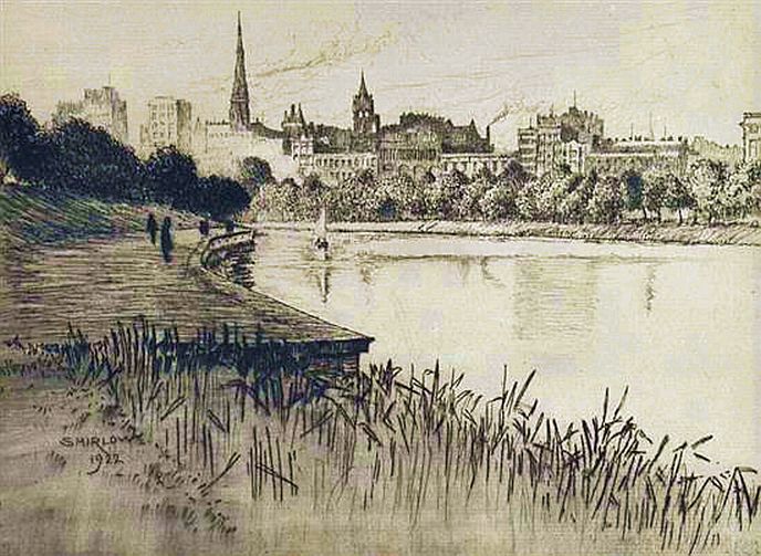 John Alexander Thomas Shirlow. 1869-1936 Australia - Works in Past Sales