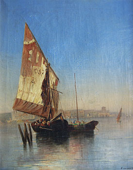 Karl Van Hoom. 19th century - Works in Past Sales