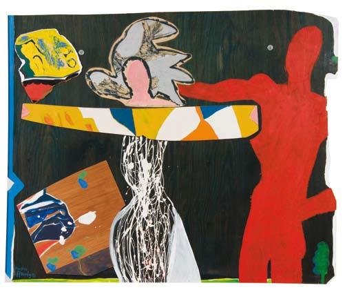 Numbers by medium - James Patrick (Pat) Hanly. 1932-2004 New Zealand