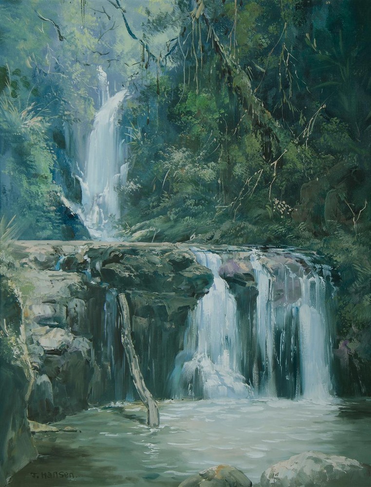 John Hansen. Working 1980s Australia - Prices of Art at Auction