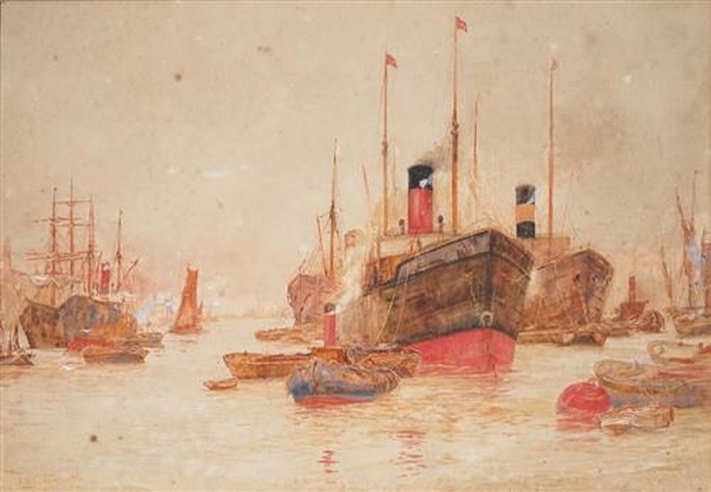 Frederick William Scarborough. Working 1896-1939 - Works in Past Sales