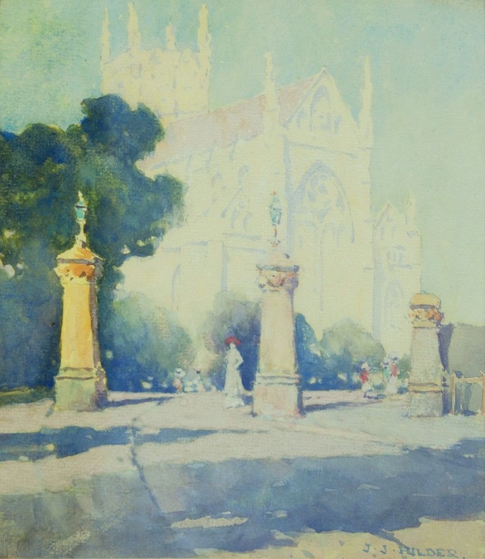 Jesse Jewhurst Hilder. 1881-1916 Australia - Works in Past Sales