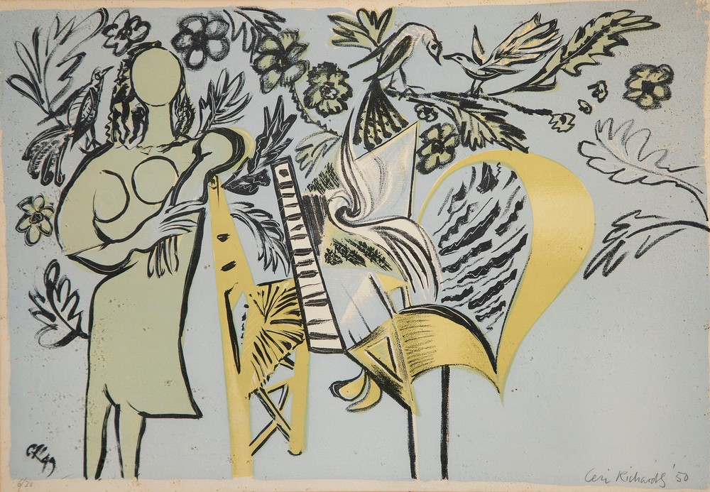 Ceri Richards. 1903-71 - Works in Past Sales