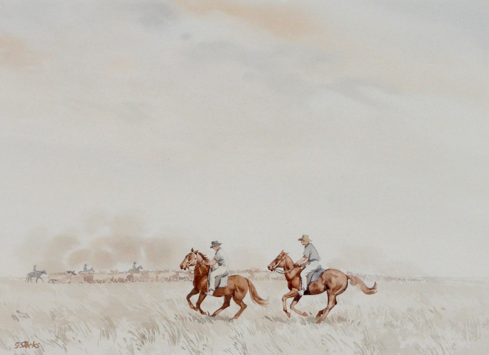 Geoffrey Stocks. 1930-. Britain, Australia - Works in Past Sales