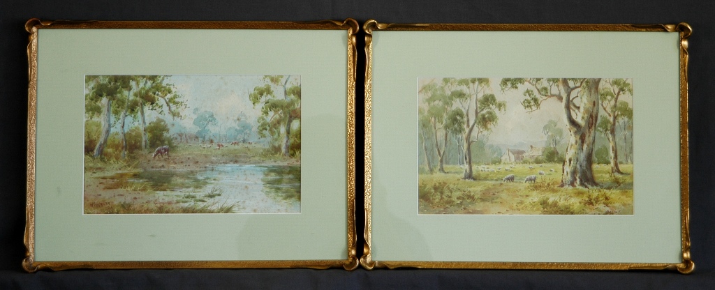 Walter A. Barratt. Working c1895-1935 Australia - Works in Past Sales