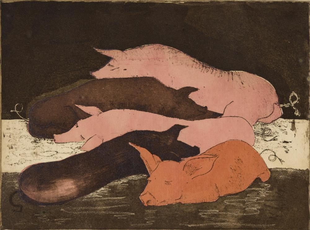 Pat Rowley. 1929-. Australia - Works in Past Sales