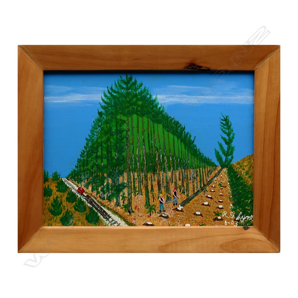 Richard (Dick) Lyne. 1927-. New Zealand - Works in Past Sales