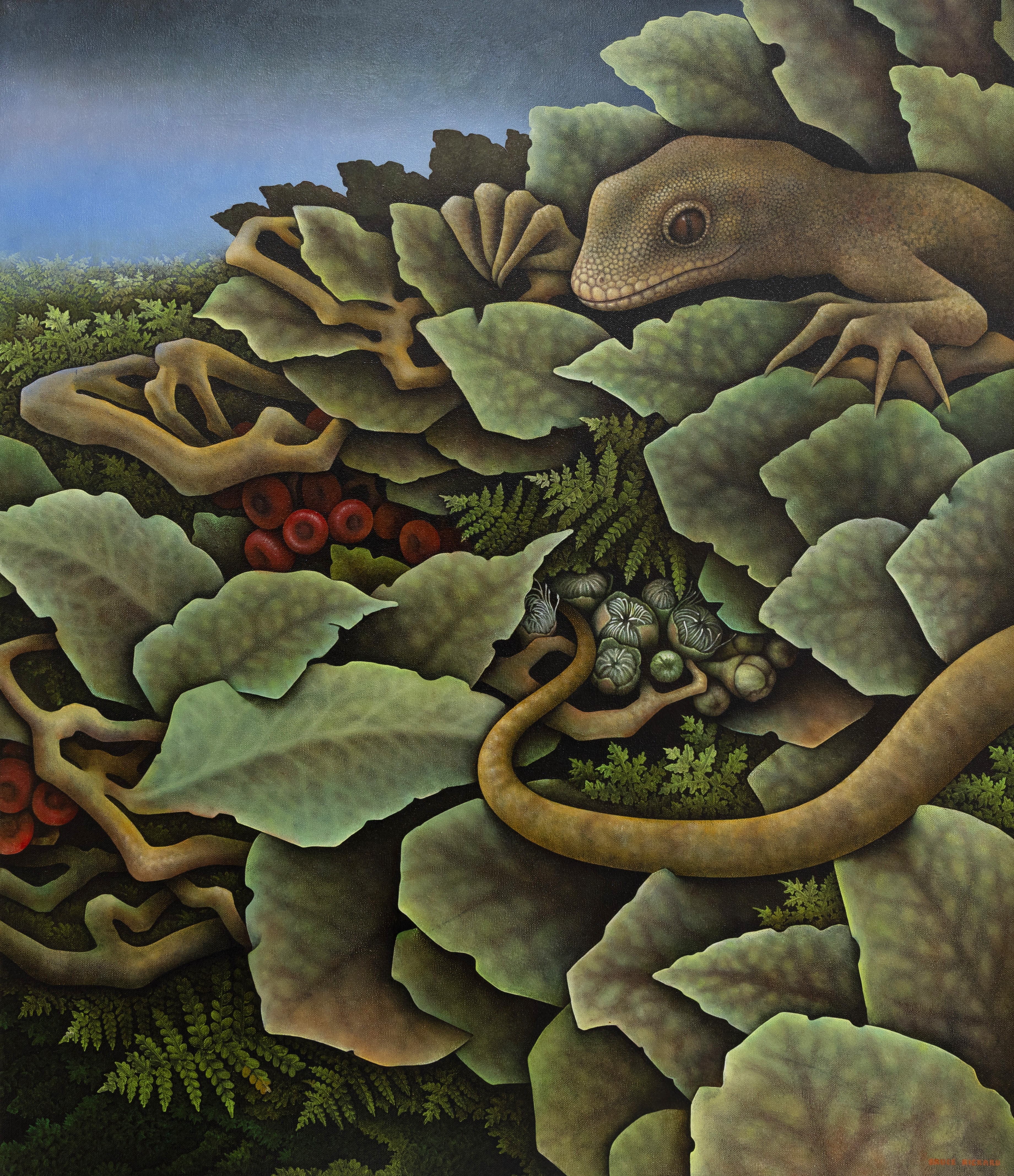 Bruce Rickard. 1947-. New Zealand - Works in Past Sales