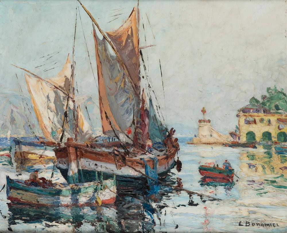 Louis Bonamici. 1878-1966 - Works in Past Sales