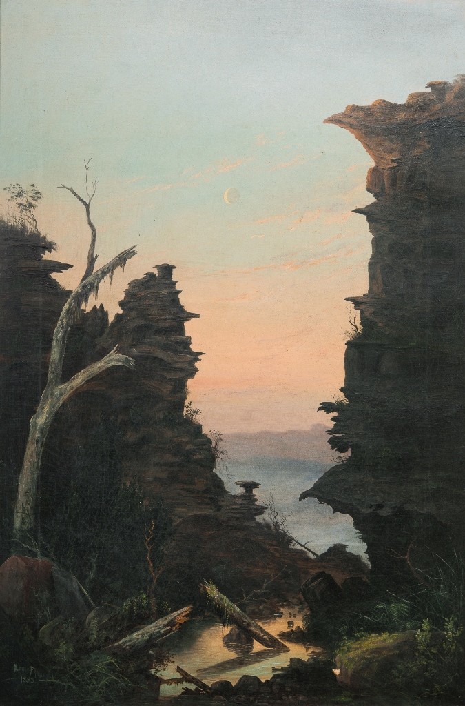Louis Frank. c1830-1923 Australia, New Zealand - Works in Past Sales