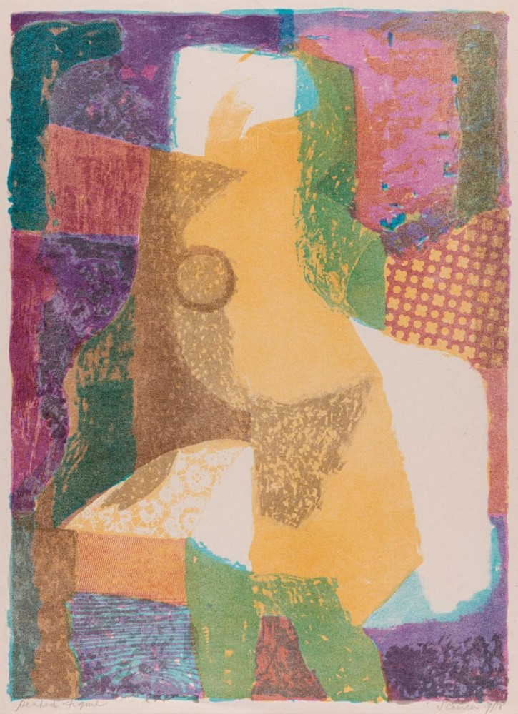 John (Jack) Courier. 1915-2007 Australia - Works in Past Sales
