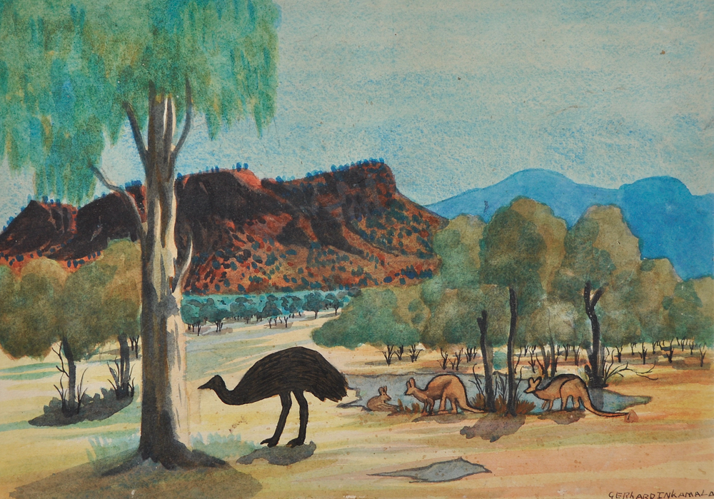 Gerhard Inkamala. 1917-77 Australia (Aboriginal) - Works in Past Sales