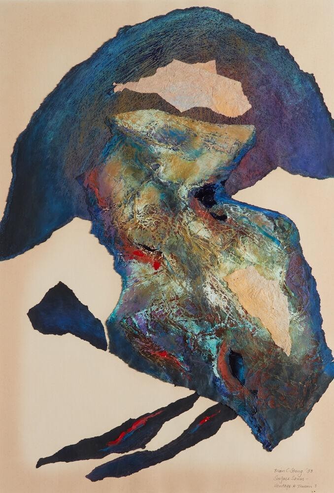 Brian Strong. 1945-. New Zealand - Works in Past Sales