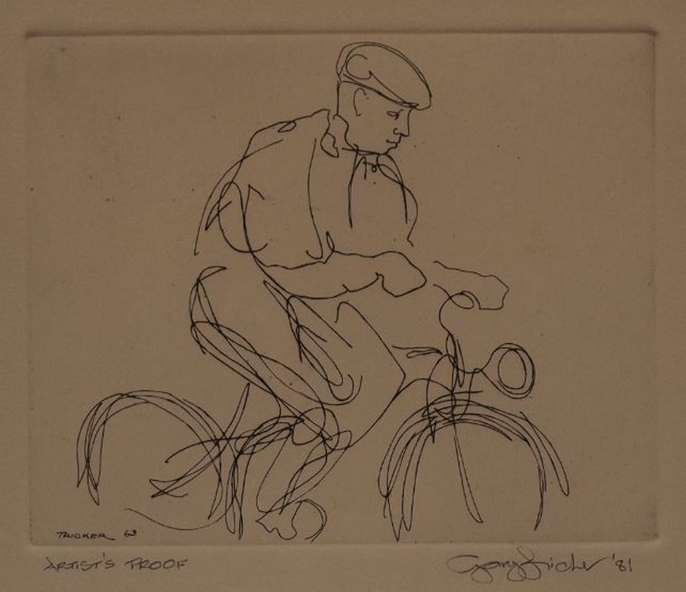 Gary Tricker. 1938-. New Zealand - Works in Past Sales