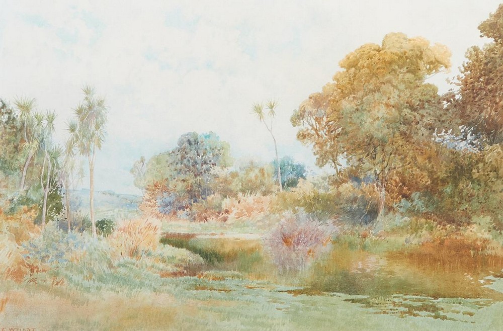 Frank H. Wright. 1860-1923 Britain, New Zealand - Works in Past Sales