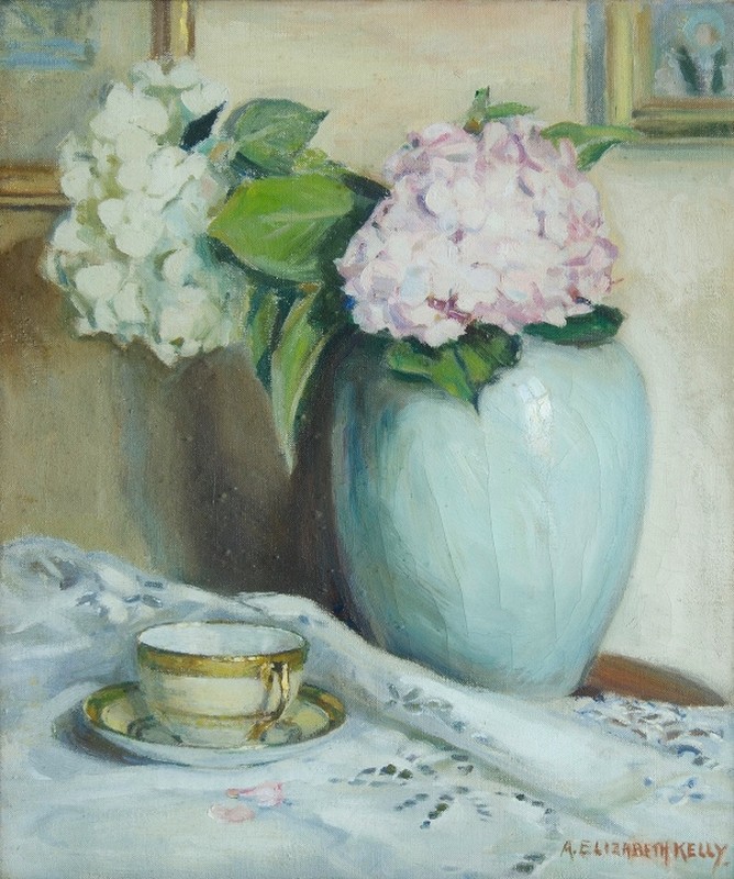 Annie Elizabeth Kelly. 1877-1946 New Zealand - Works in Past Sales