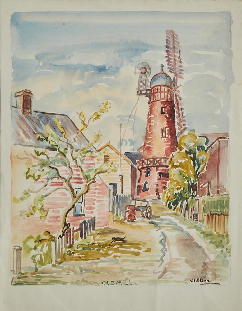 Violet Olsen. Working 1950s New Zealand - Works in Past Sales