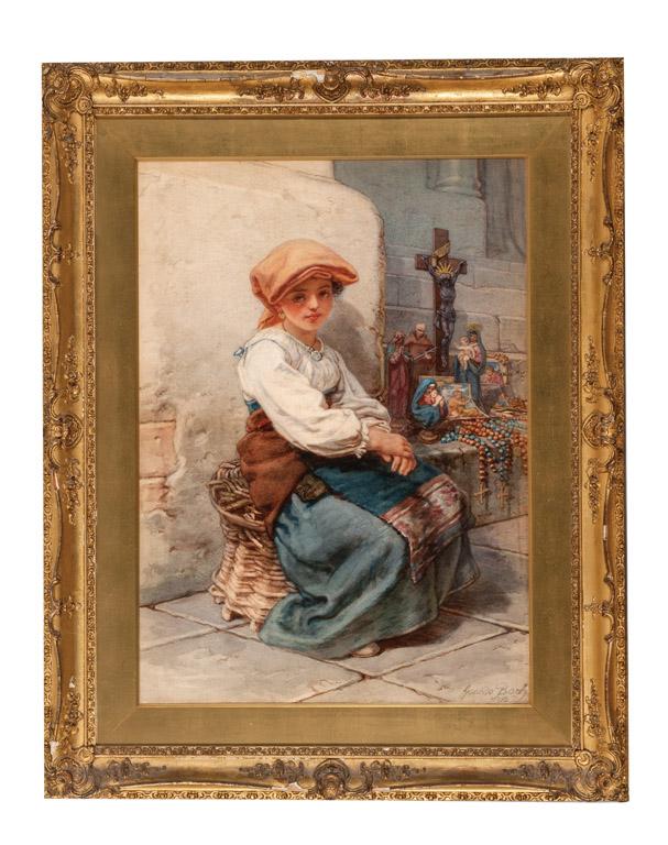 Guido Bach. 1828-1905 - Works in Past Sales