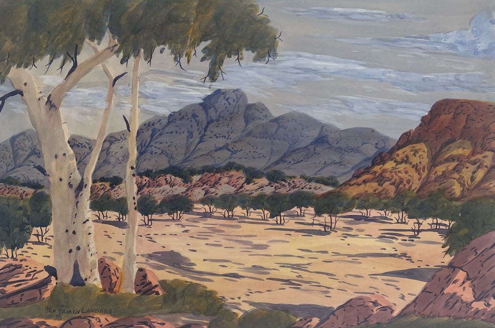 Benjamin Landara. 1921-85 Australia (Aboriginal) - Works in Past Sales