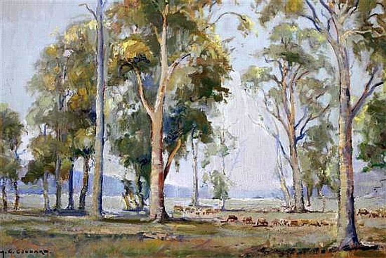 Samuel G. Goddard. Working c1920s-50s Australia - Prices of Art at Auction