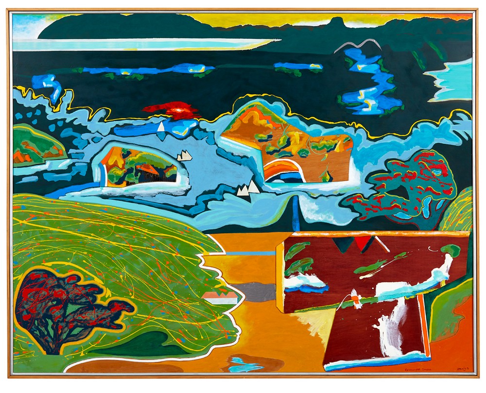 Numbers by medium - James Patrick (Pat) Hanly. 1932-2004 New Zealand