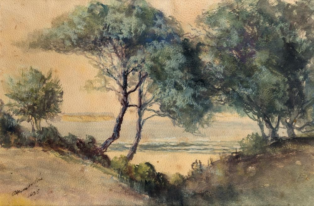 Alexander C. Kerr. 1875-1950 Scotland, Australia - Works in Past Sales