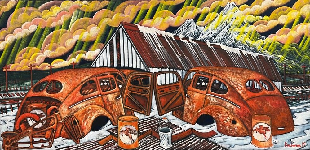 Dean Leonard Buchanan. 1952-. New Zealand - Works in Past Sales