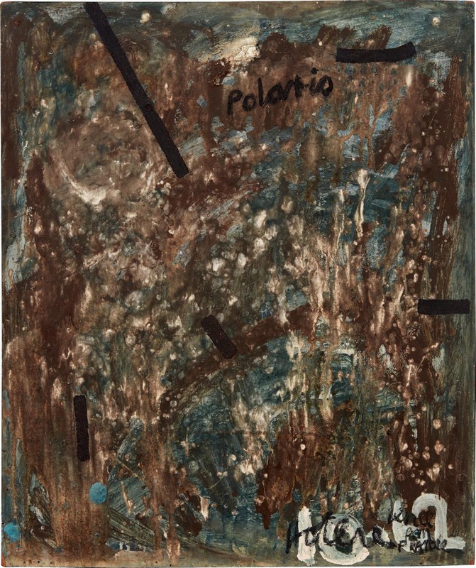 Numbers by medium - Ralph Hotere. 1931-2013 New Zealand