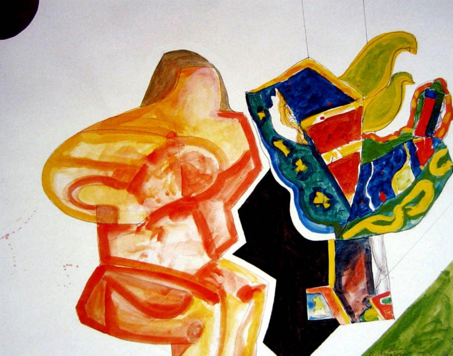 Numbers by medium - James Patrick (Pat) Hanly. 1932-2004 New Zealand