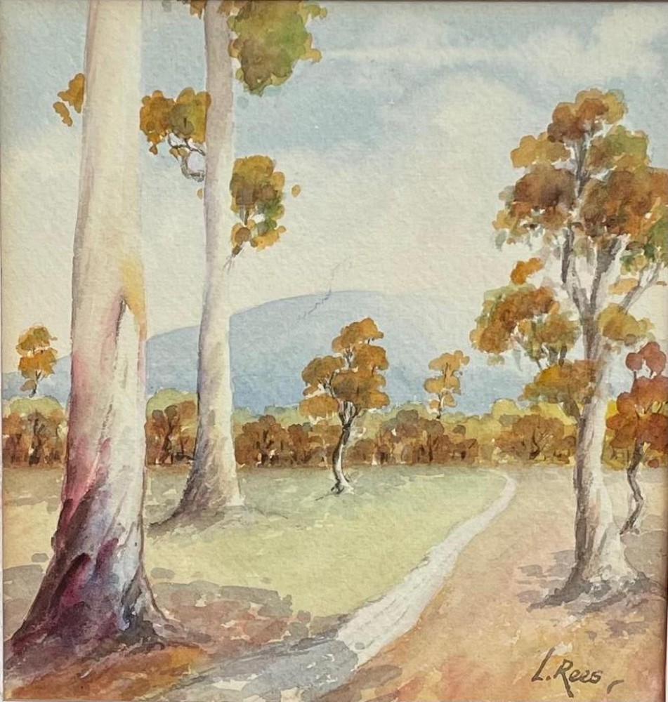 Les Rees. 1914-2001 Australia - Works in Past Sales