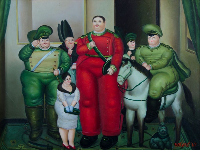 Fernando Botero. 1932-. - Works in Past Sales