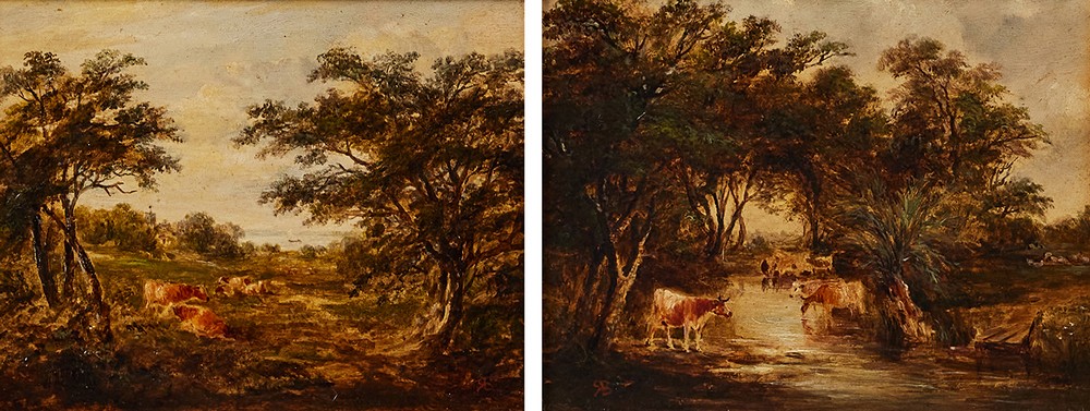 Robert Burrows. 1810-83 - Works in Past Sales