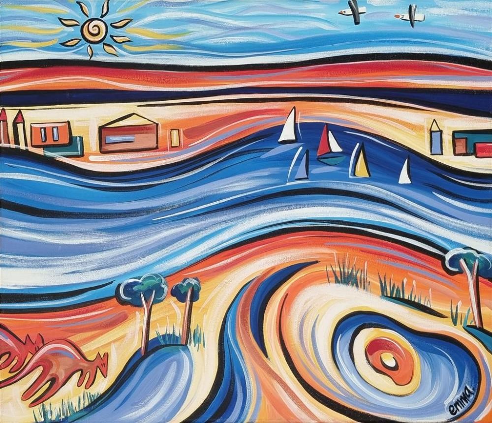 Numbers by medium - Emma Blyth. 1960-. Australia