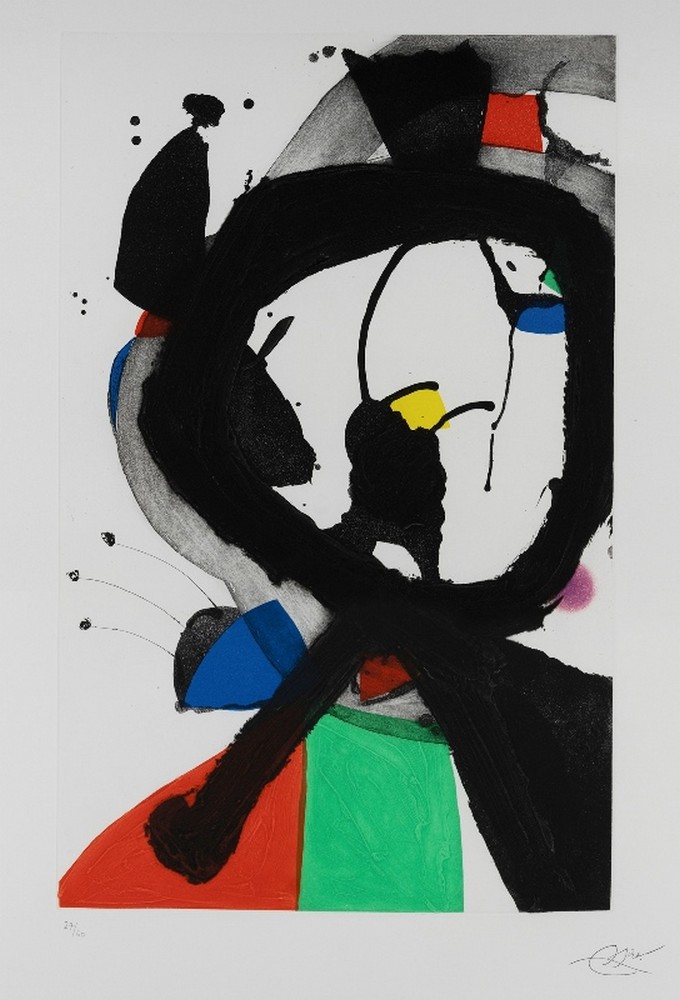Joan Miro. 1893-1983 - Works in Past Sales
