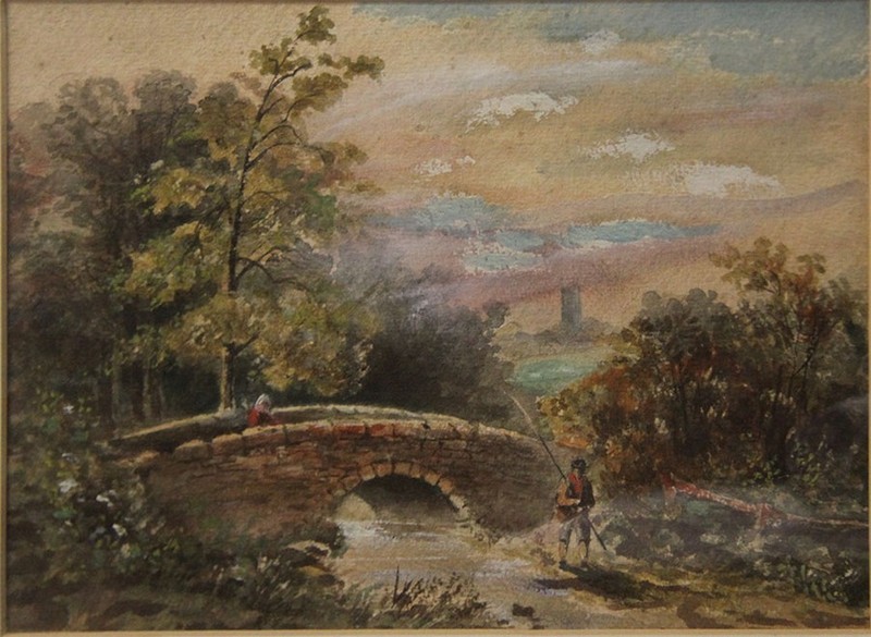 Abram Louis (Louis) Buvelot, Attributed. Australia, Brazil, Switzerland ...