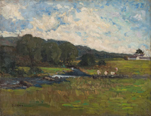 Daniel Sherrin. 1869-1940 - Prices of Art at Auction