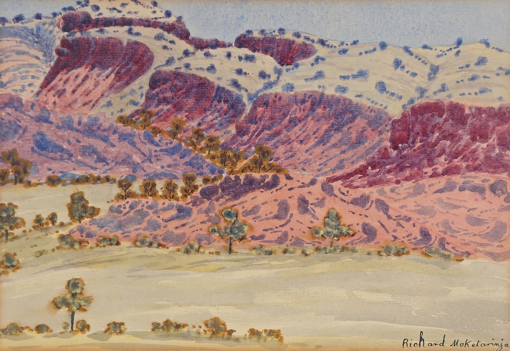 Richard Moketarinja. 1916-83 Australia (Aboriginal) - Works in Past Sales