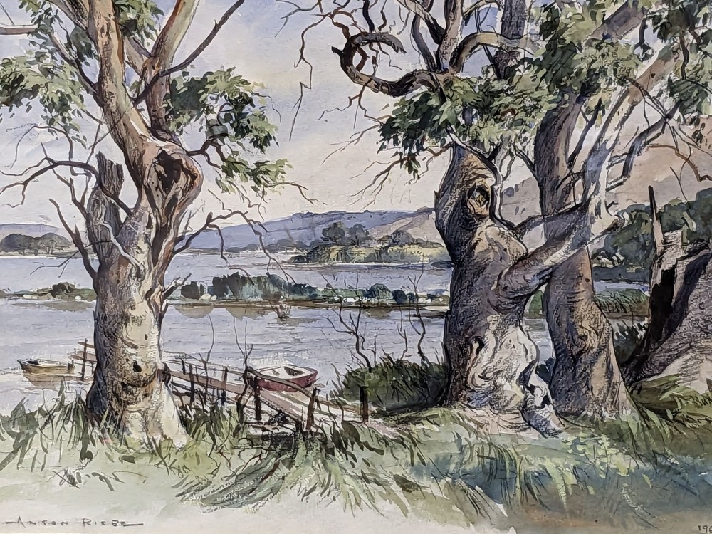 Anton David Riebe. 1905-86 Australia - Works in Past Sales