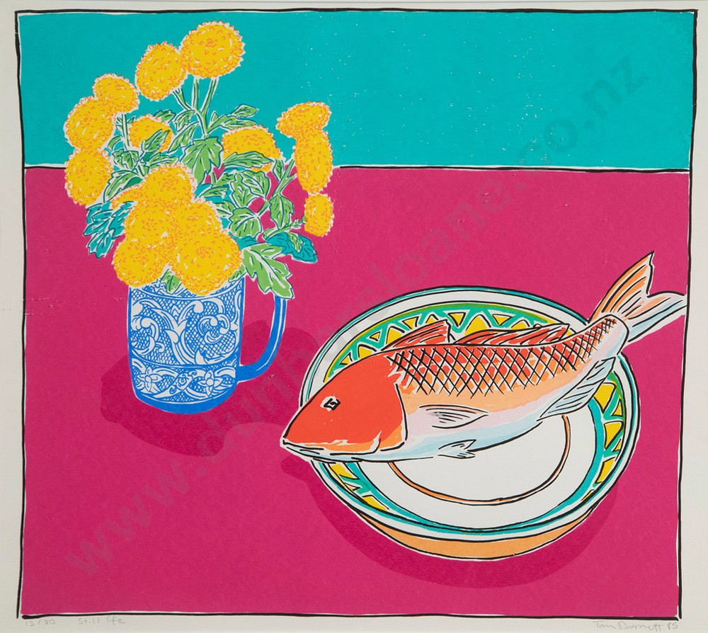 Tom Burnett. 1958-. New Zealand - Works in Past Sales