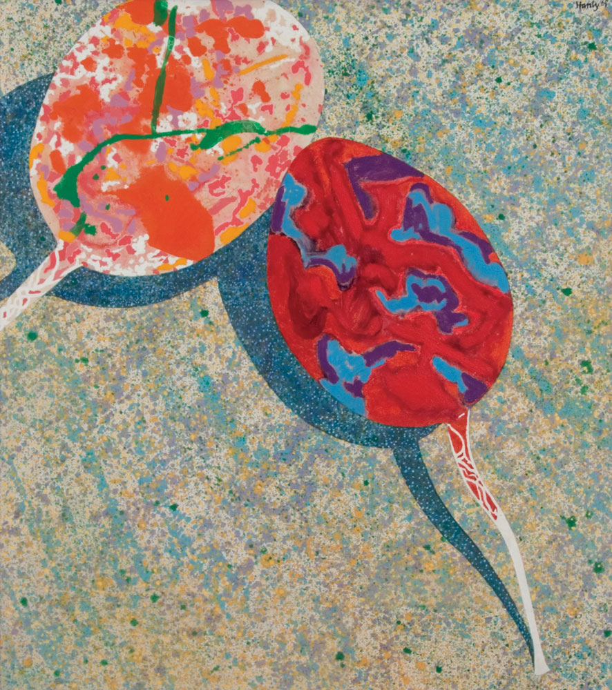 Numbers by medium - James Patrick (Pat) Hanly. 1932-2004 New Zealand