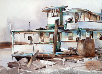 Ted Sherwin. Working 1980s-2000s New Zealand - Works in Past Sales