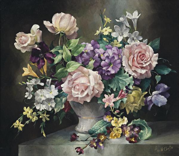 Harold Clayton. 1896-1979 - Works in Past Sales