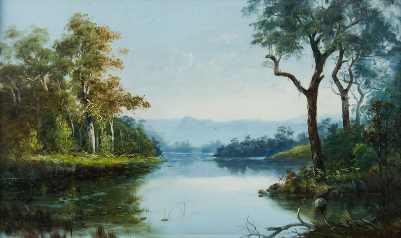 Louis Frank. c1830-1923 Australia, New Zealand - Works in Past Sales