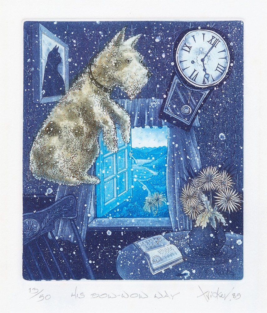 Gary Tricker. 1938-. New Zealand - Works in Past Sales